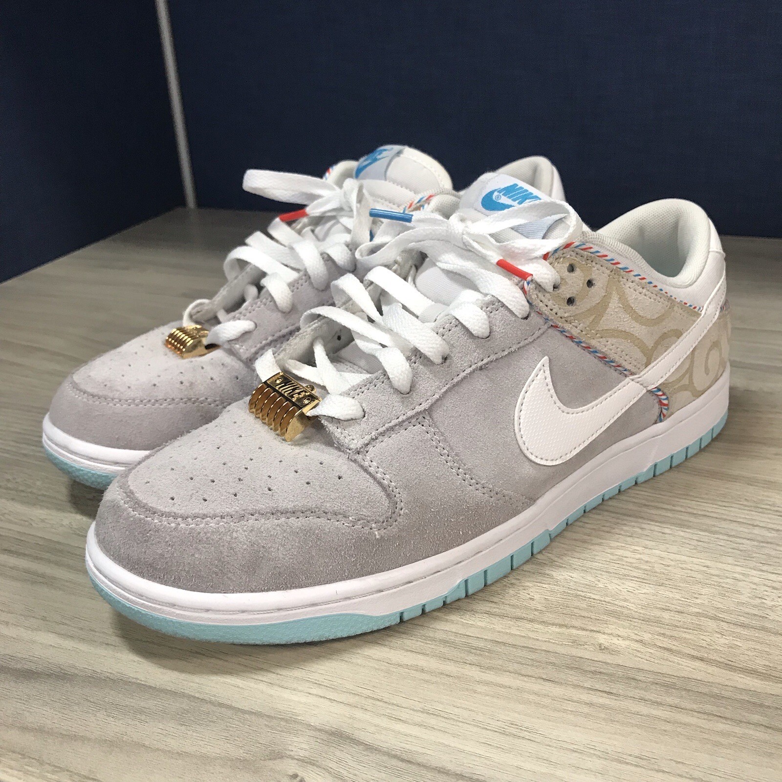 Nike Dunk Low Retro SE Barber Shop Gray DH7614-500 Si… - Gem