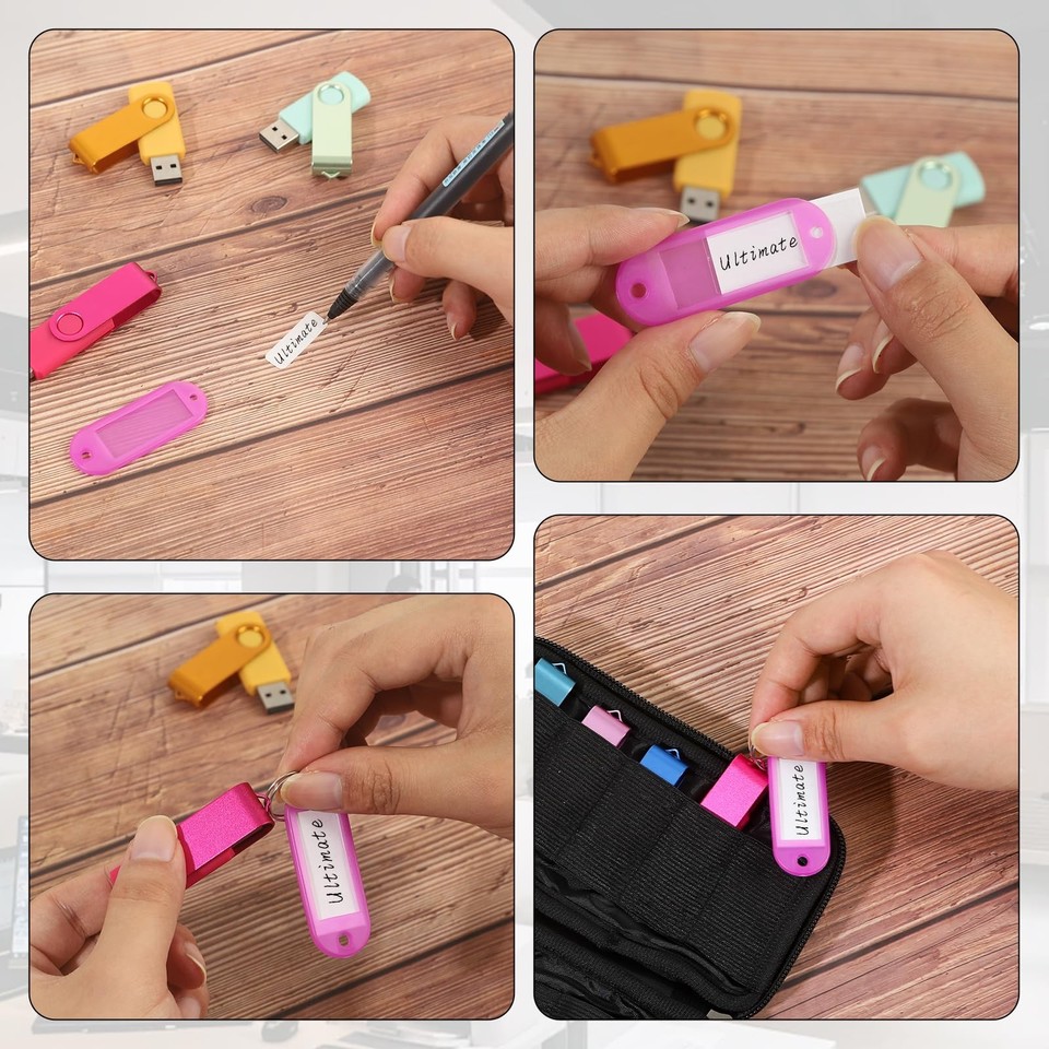USB Flash Drive Case Soft Material Thumb Drive Holder Case, USB Drive ...