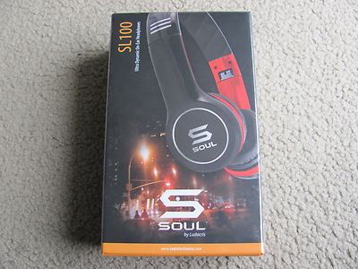 Brand New SOUL by Ludacris SL100 Ultra Dynamic On-Ear Headphones Black ...