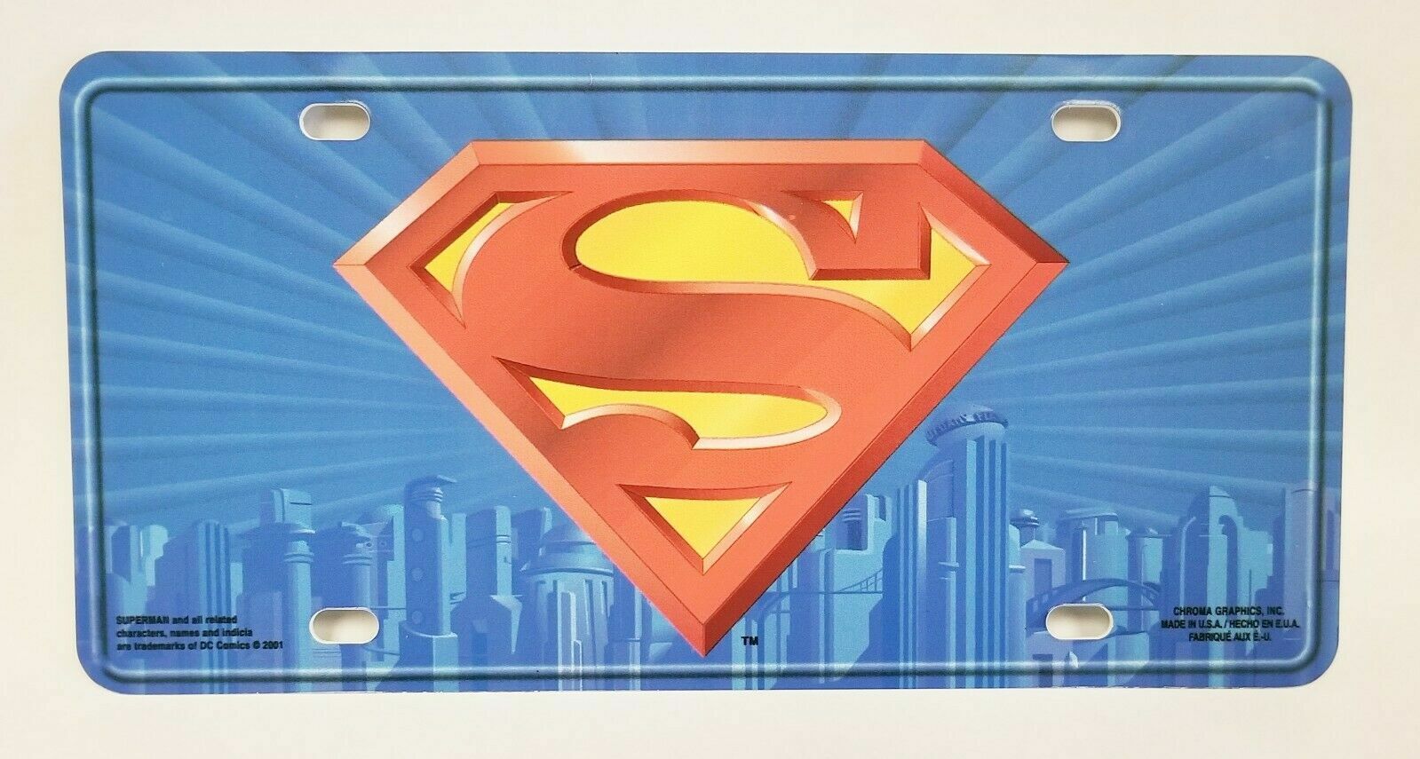 Superman - Acrylic Novelty Gift License Plate for Car or Truck | eBay