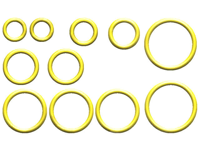 A/C System O-Ring and Gasket Kit 17YSWH52 for 740 960 780 940 V90 1990 ...