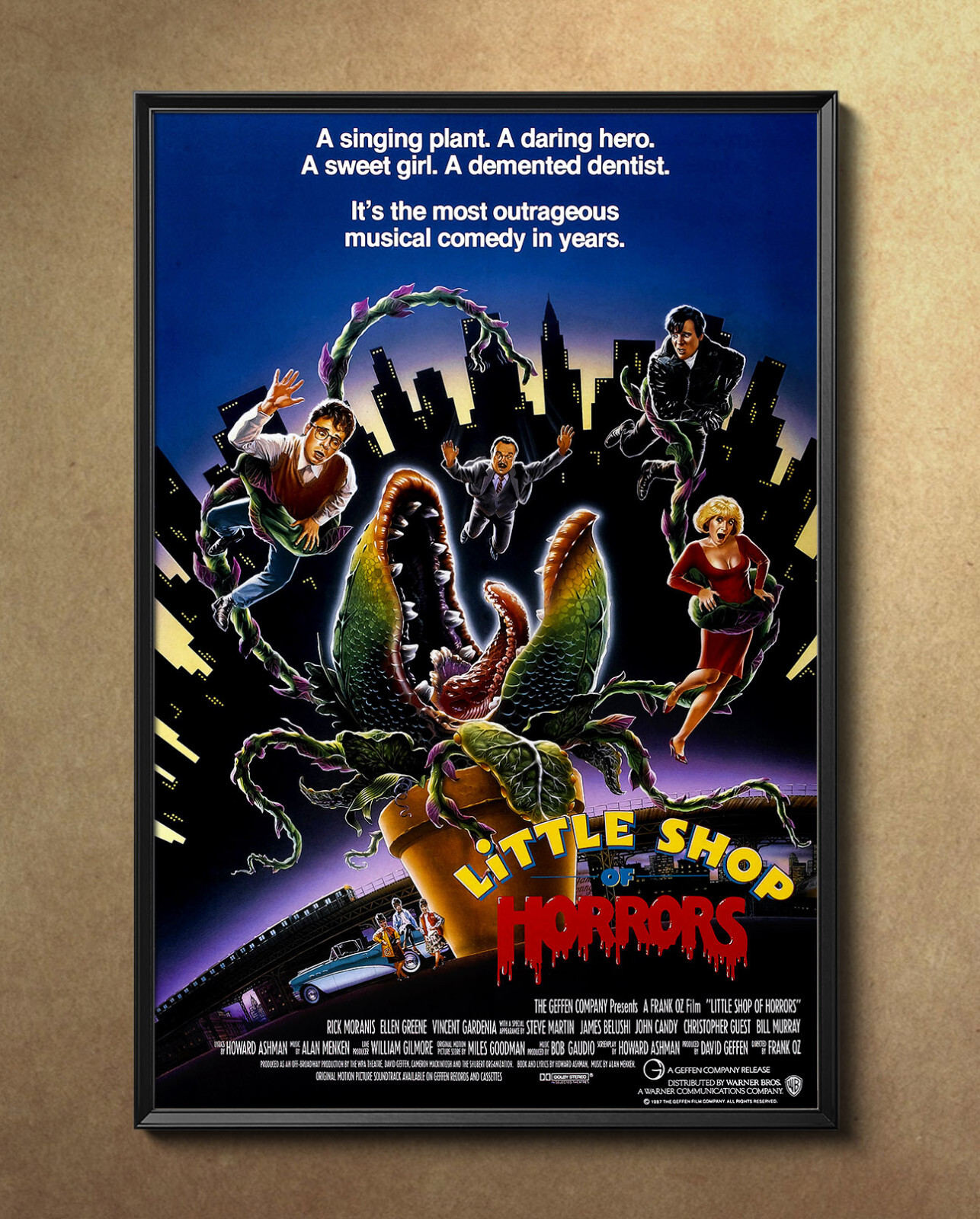 Little Shop Of Horrors 1986 Poster