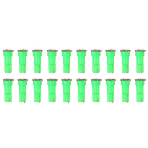 20x LED Bulbs light 17 37 73 2721 T5 3-SMD 3014 For Instrument ...