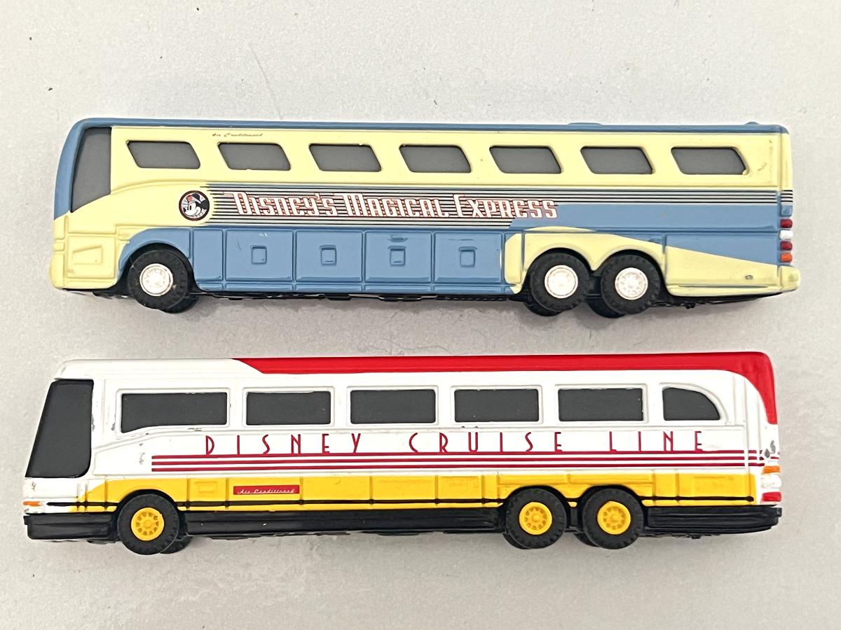Disney Cruise Ship Bus Two Disney Tour Buses Magical Express