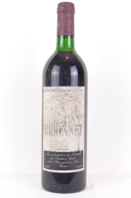 vin de pays du comté tolosan domaine de ribonnet syrah rouge 1989 - sud ...