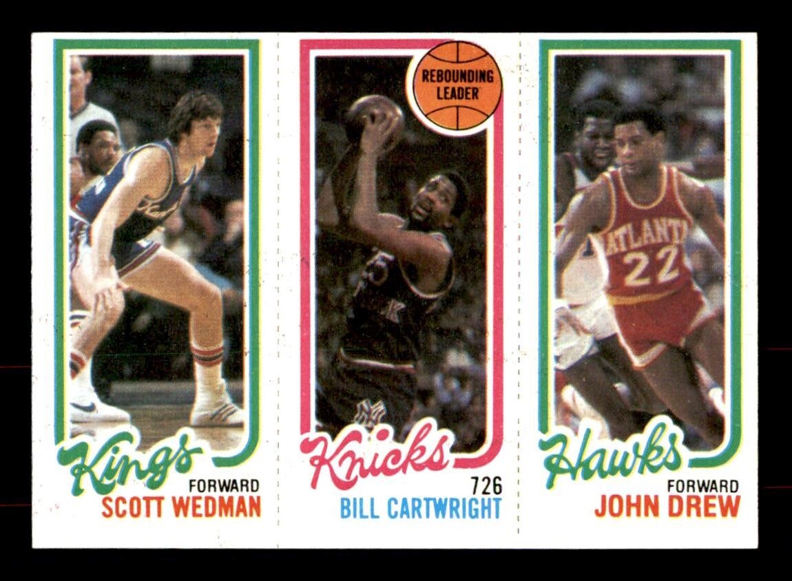 1980 Topps Basketball #167 Wedman Cartwright Drew NM *e22 | eBay