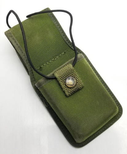 USGI Military Bianchi Green Radio Pouch Pocket with Swivel US Army USED ...