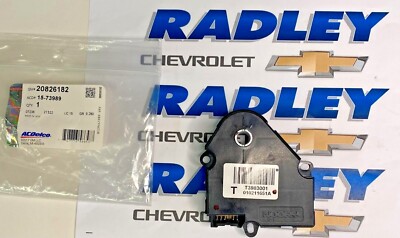 NEW GM OEM EVAPORATOR HEATER- DOOR ACTUATOR GMC CHEVROLET 20826182 | eBay