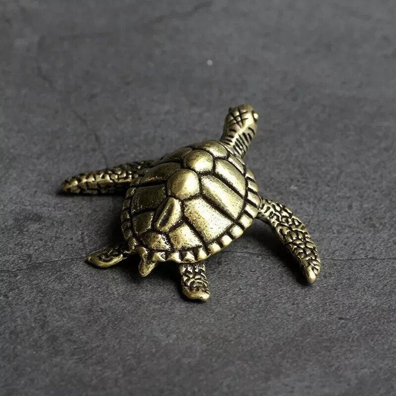 Chinese Bronze Copper Statue Hand Carved sea turtle Figurines海龟80027 | eBay