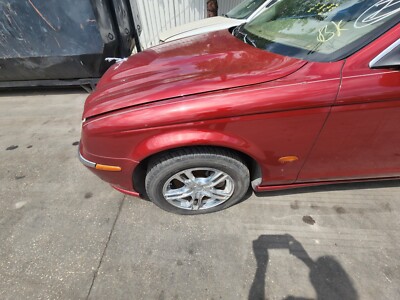 1999-2008 Jaguar S-Type Left Front Fender Red | OEM | Front