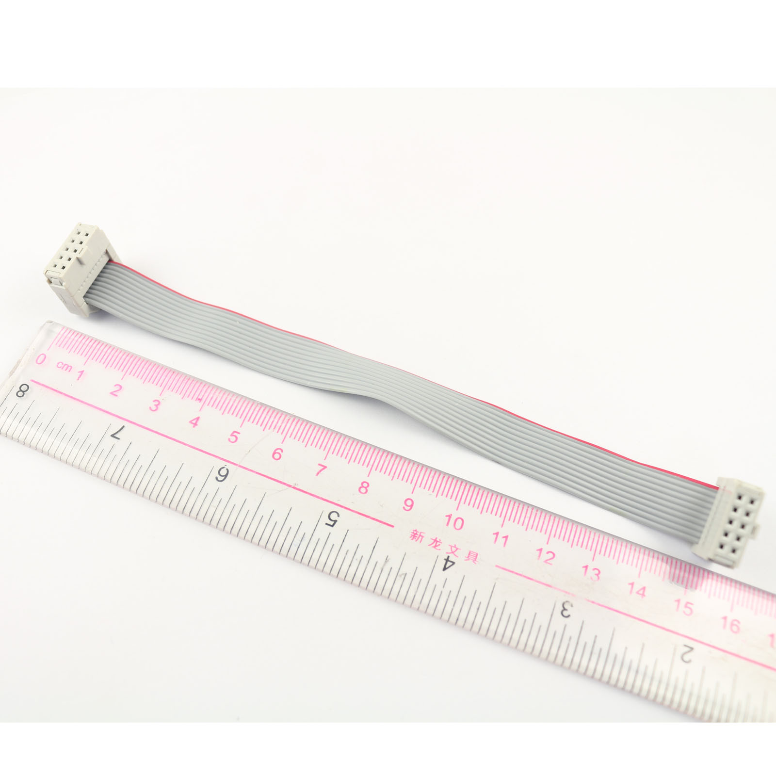 5Pcs 2.54mm Pitch 2x5 Pin 10 Pin 10 Wire Extension IDC Flat Ribbon ...