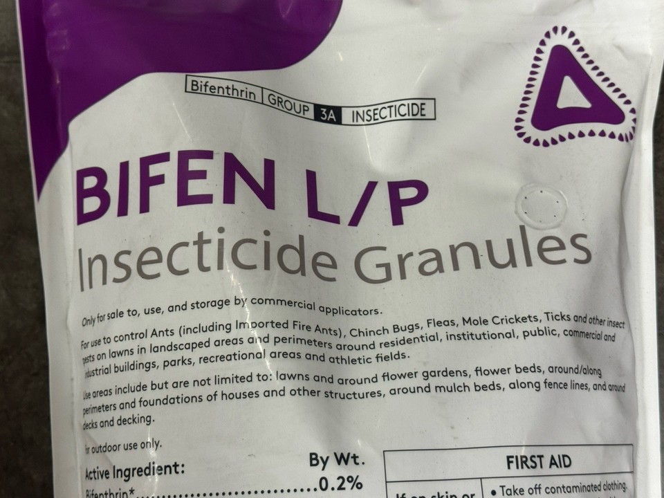 Bifen LP Insecticide Granules, Outdoor Use 2-4 Month Control, 25lb Bag ...