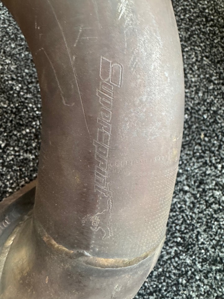 Renault Clio 197 200 Supersprint Decat pipe 82696 with oxygen sensor | eBay