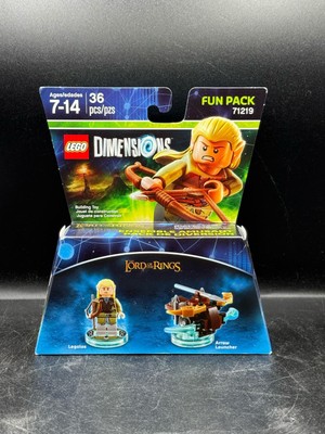 Lego Dimensions Fun Pack 71219 Lord of The Rings Legolas & Arrow ...