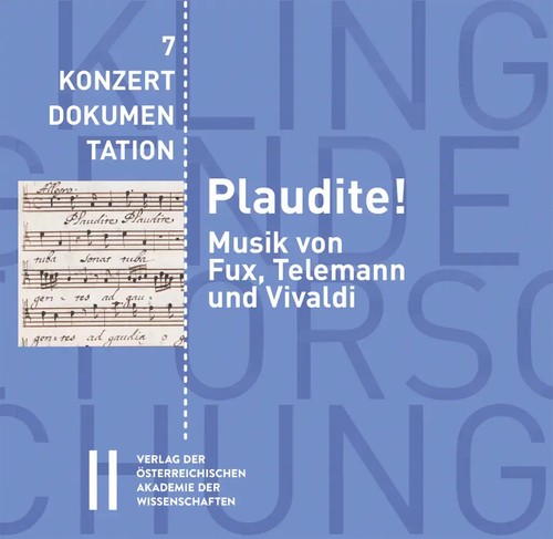 Plaudite! Musik von Fux, Telemann und Vivaldi, 1 Audio-CD | Deutsch ...