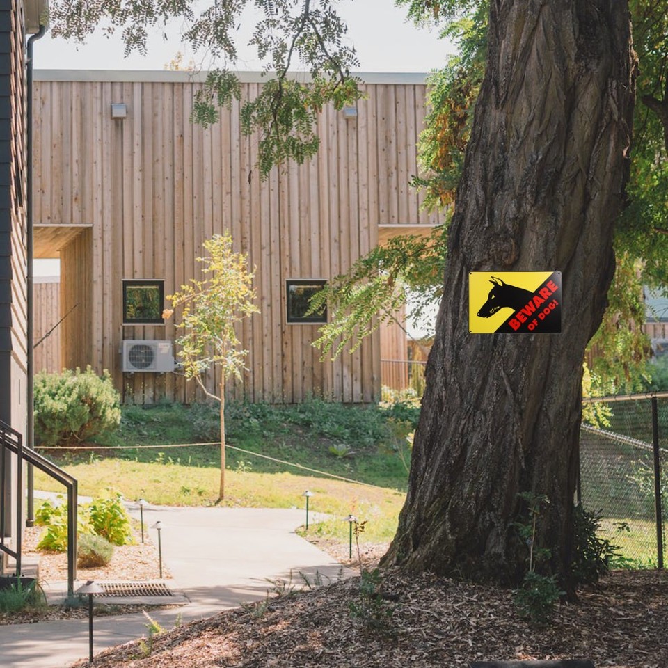 Beware of Dogs Sign Outdoor Warning Signs for Property Caution Garden ...