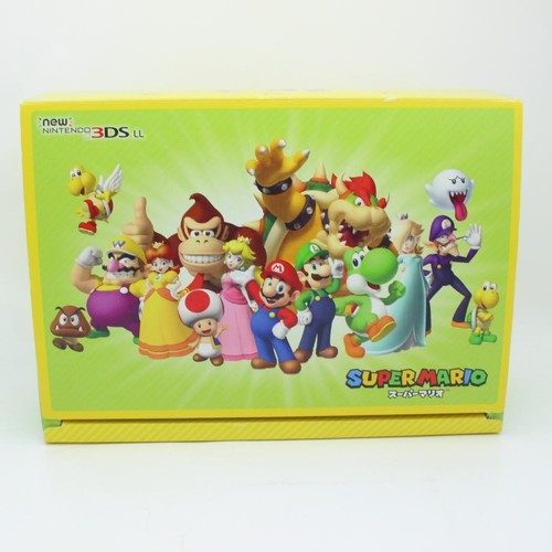 New Nintendo 3DS LL Metallic Black Mario Box | eBay