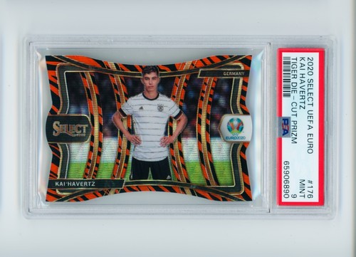 2020 Kai Havertz Panini Select UEFA Euro Die-Cut Tiger Stripe Germany ...