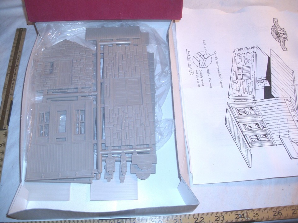 STUART'S DRAFT GENERAL STORE BUILDING MODEL KIT O SCALE BOXED | eBay