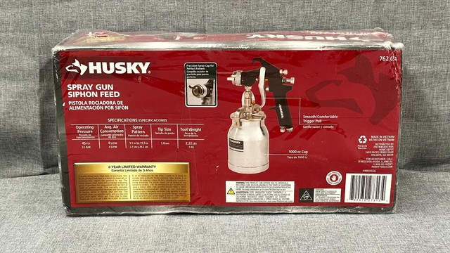Husky H4930SSG Spray Gun Siphon Feed #762 034 for sale online | eBay