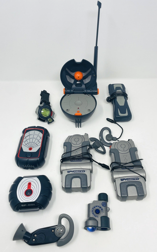 TESTED Lot Spy Gear Kids Gadgets Walkie Talking Listening Device Agent ...