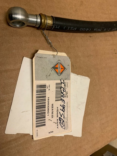 GENUINE OEM INTERNATIONAL NAVISTAR FUEL HOSE 1820326C1 for sale online ...