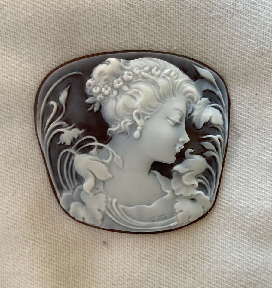 Cameo Shell Made Italy | eBay