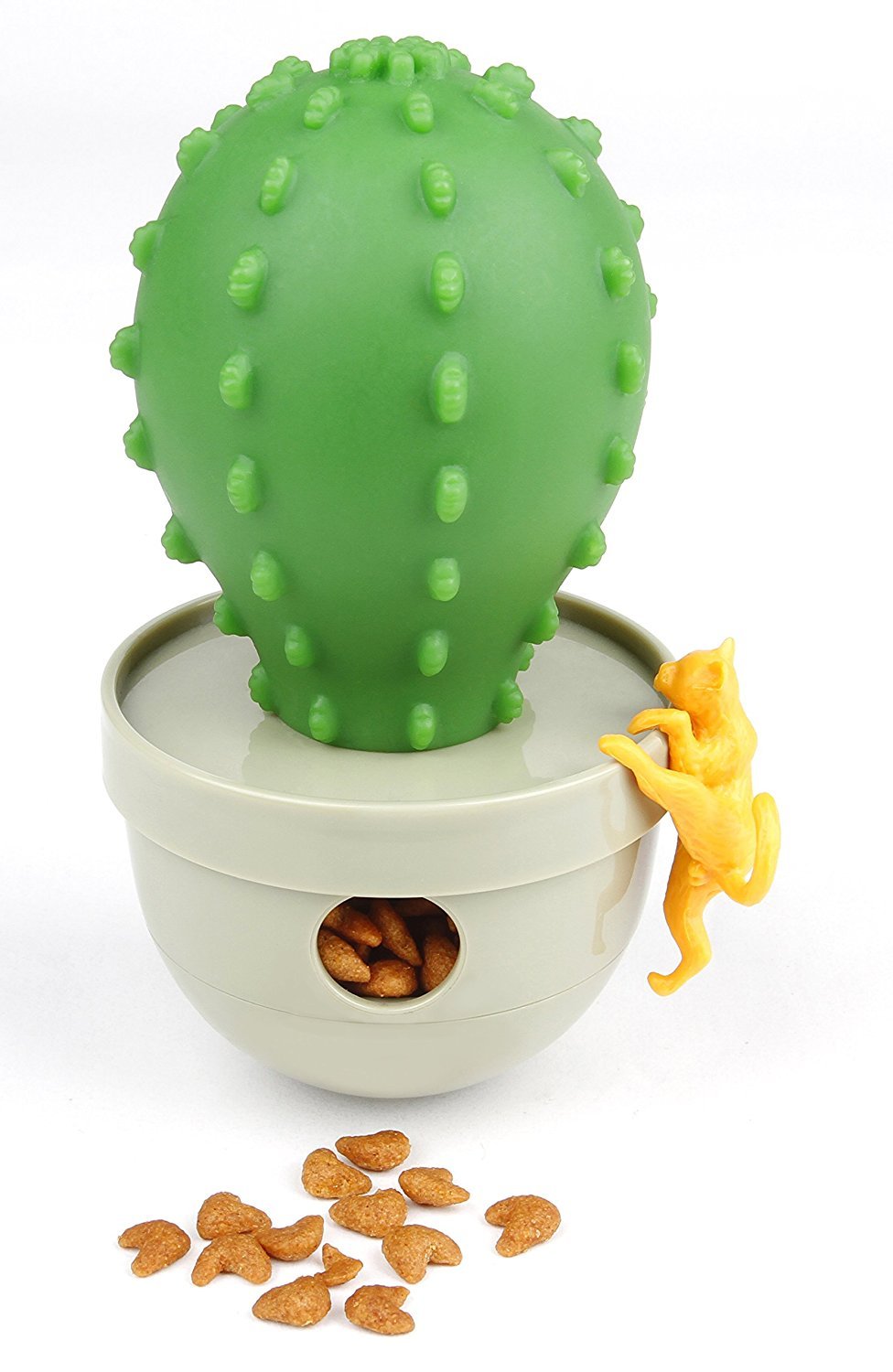 Interactive cat toy with treat dispenser and catnip compartment | Ca ...