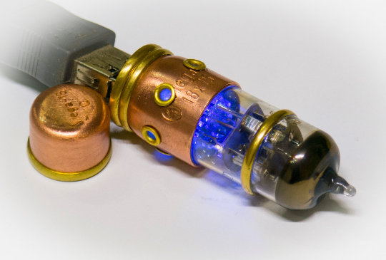 Steampunk Vacuum Tube Steampunk Robots, Nixie Tubes, And Perseverance