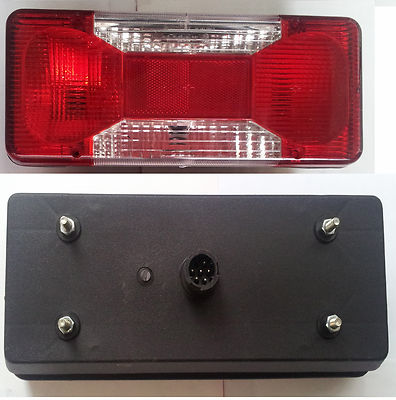 PHARES FEUX ARRIÈRE DX COMPATIBLE TO IVECO DAILY '06-'11 69500026 ...