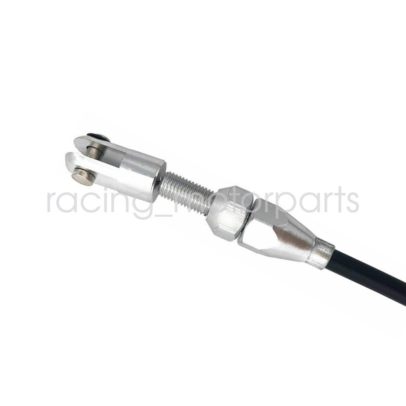 For Holley Hi-Ram Throttle Cable Black Bracket W/New 36" Throttle Cable ...