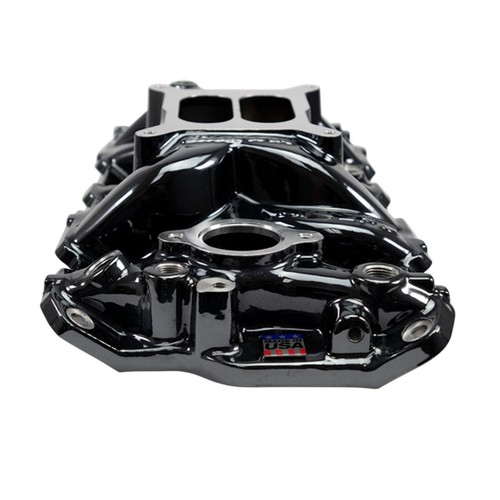 Edelbrock 2701-BP Performer EPS Intake Manifold for 1955-86 Small-Block ...