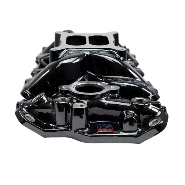 Edelbrock 2701-BP Performer EPS Intake Manifold Small Block Chevy Black ...