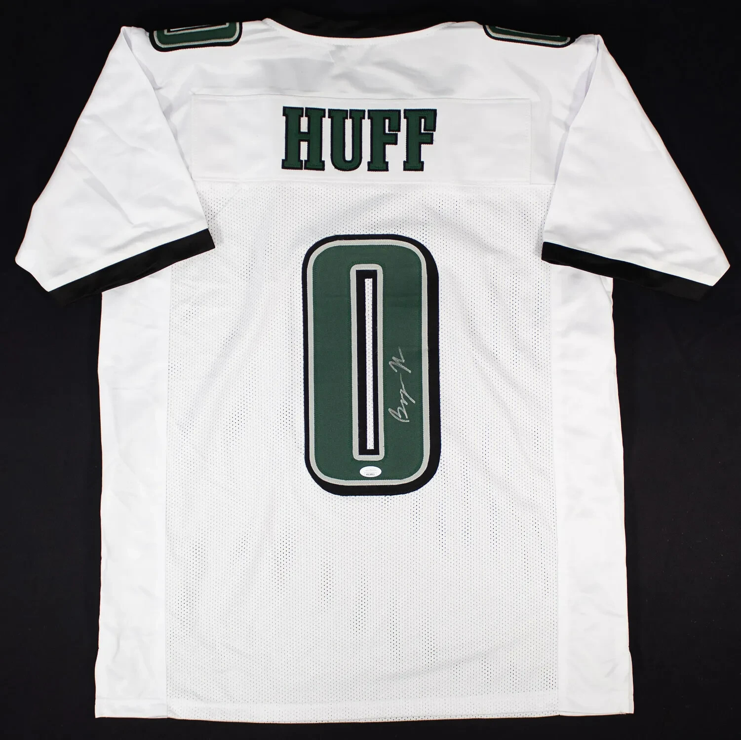 Bryce Huff Signed Philadelphia Eagles Jersey (JSA COA) Ex-Memphis Tiger ...