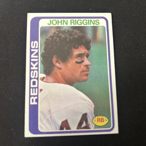 1978 Topps Football Card #215 John Riggins Washington Redskins Nm+ Free ...