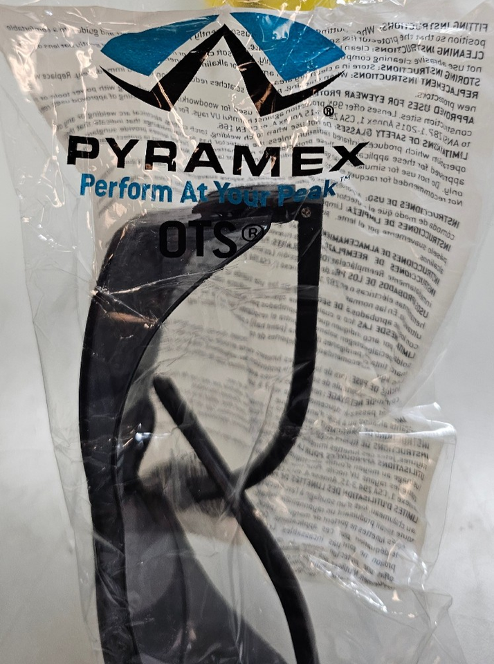 2 Pair Pyramex OTS Over-The-Glass Safety Glasses with Gray Lens ANSI ...