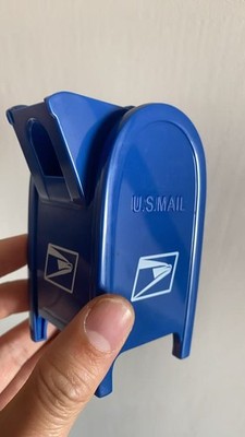 USPS Post Office Mailbox Plastic Coin Bank Toy 12 cm Tall | eBay