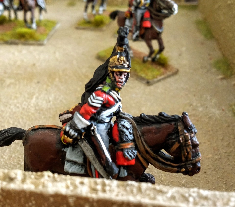 Napoleonic 28mm Painted table/top British Dragon Perry miniatures ,No ...