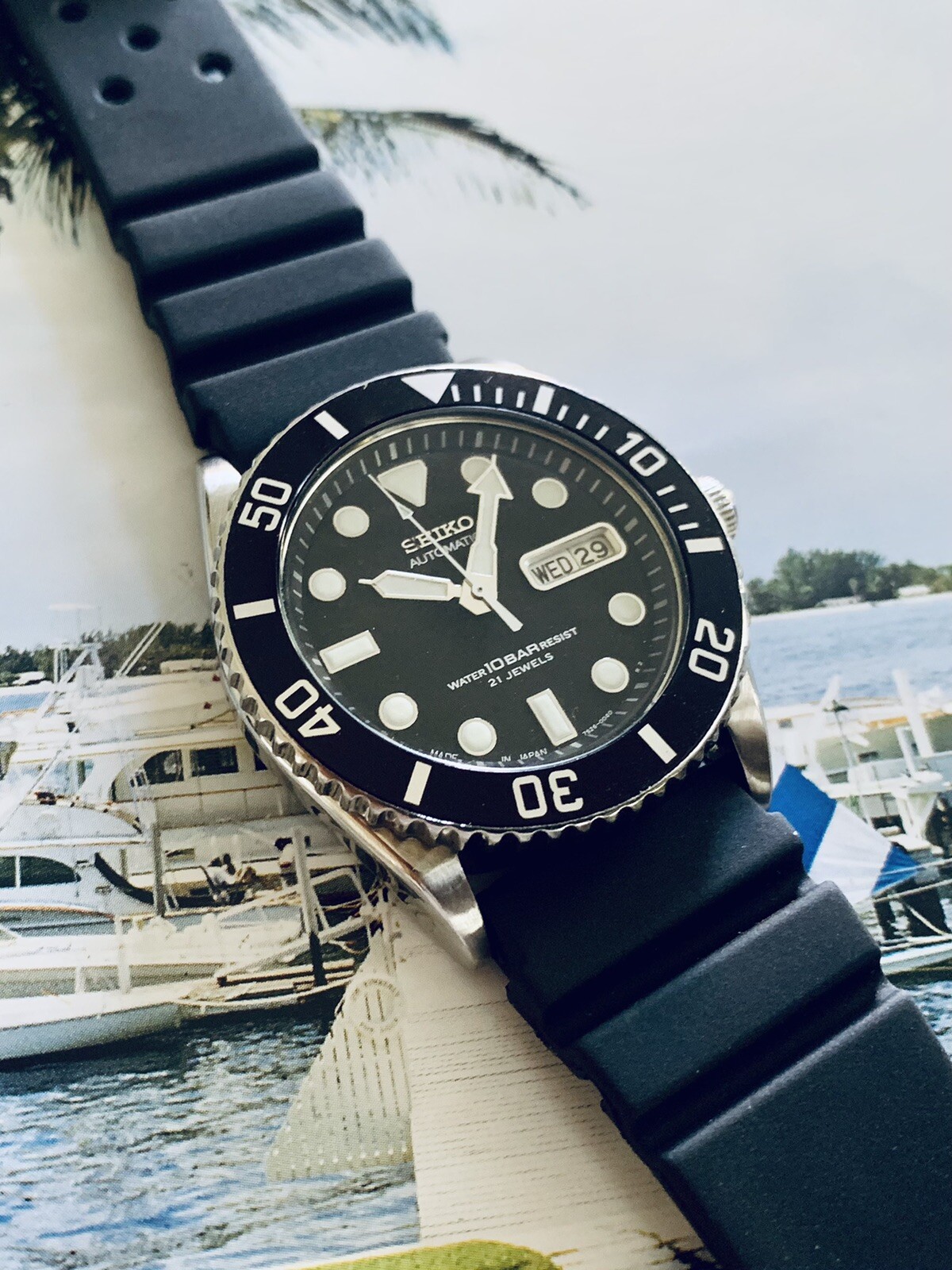 Seiko+Men%27s+Black+Watch+-+SKX031J for sale online | eBay