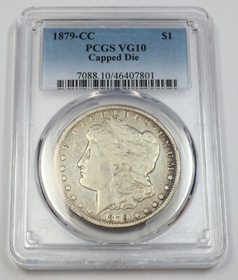 1879 CC CARSON CITY PCGS VG10 | CAPPED DIE - Silver Morgan Dollar - $1 ...