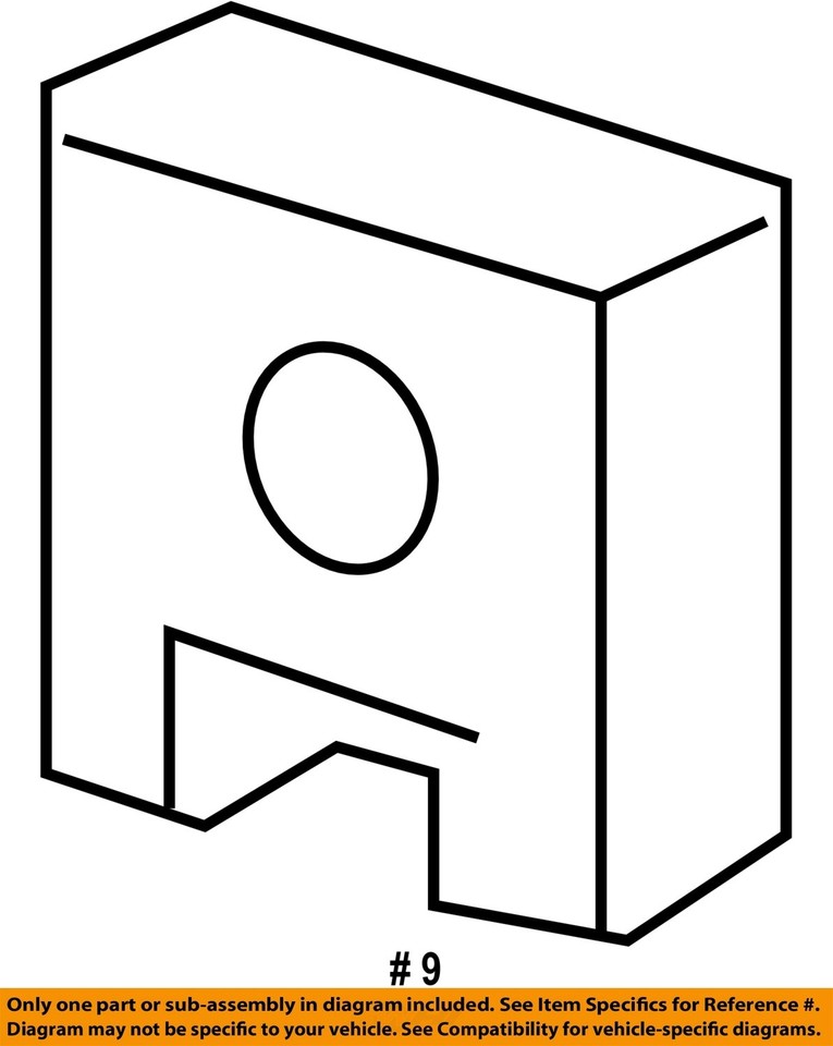 FORD OEM 03-17 E-150 Rear Ac Lines-Ac Line Retainer F8DZ19E746CA | eBay