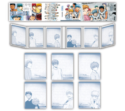 NEW Kuroko's Basketball Memo Pad Notepad Sticky Notes Limited Official ...