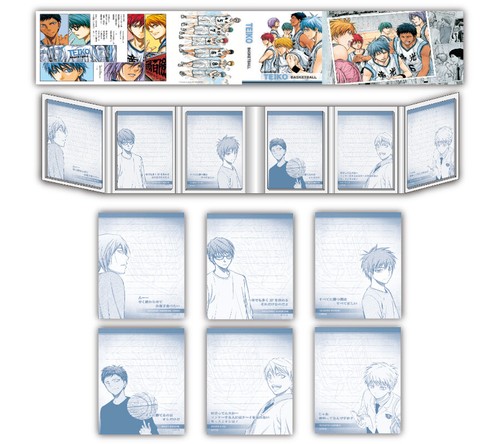 NEW Kuroko's Basketball Memo Pad Notepad Sticky Notes Limited Official ...