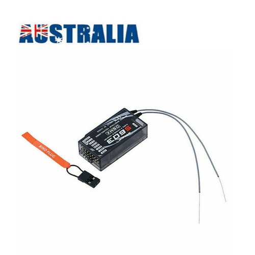 AU 2.4GHz S603 Receiver 6 Channel PPM for JR SPECTRUM DSM-X DSM2 ...
