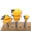 3pc1/4" Shank 45° Miter, Glue & Drawer Lock Joint Router Bit Set sct ...