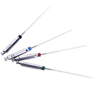 Dental Stainless Steel Rotary Paste Carriers Spiral Fillers 25mm Root ...