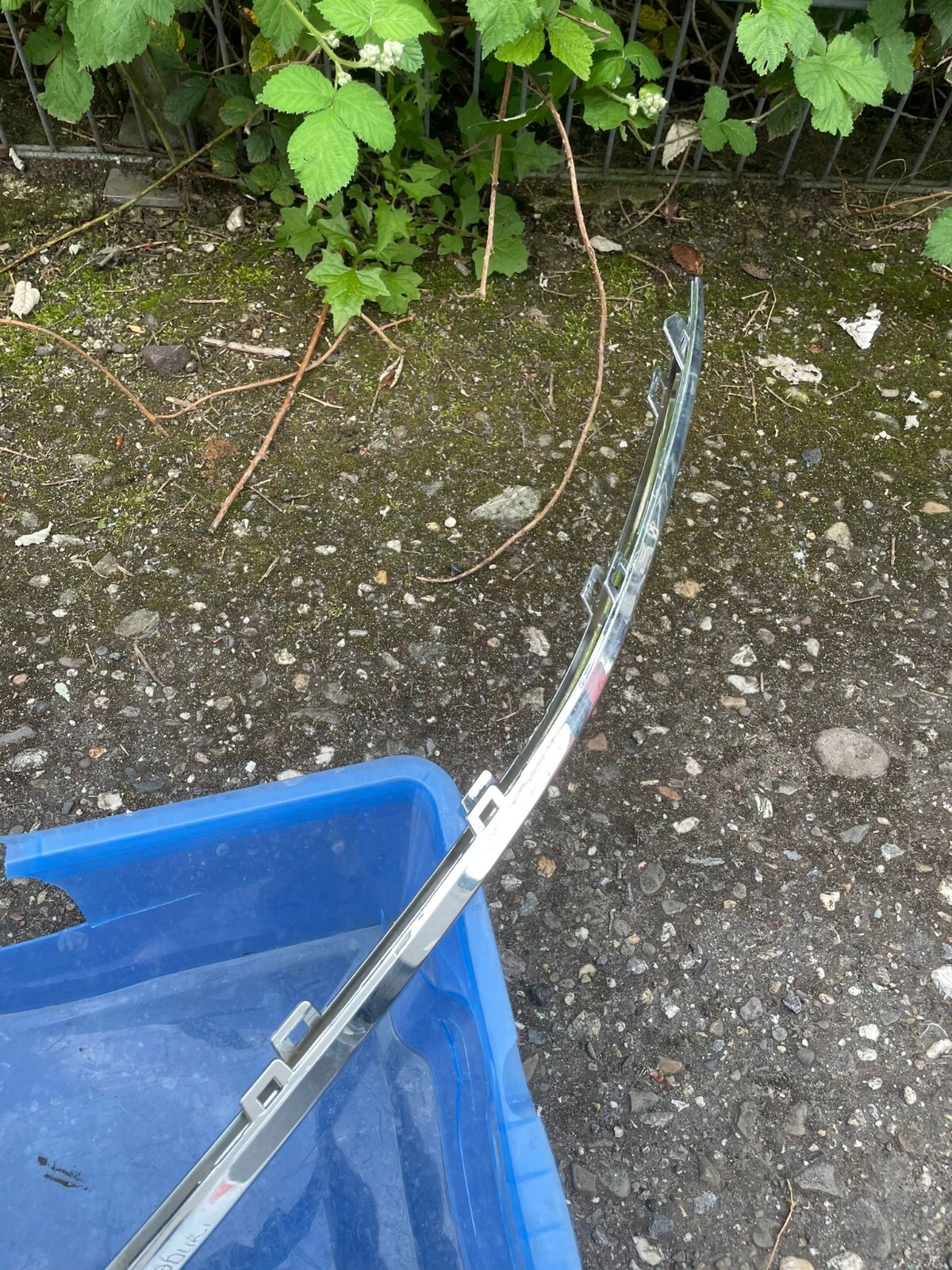 Chrome Moulding Bumper Front VW Tiguan AX1 Facelift From 2020 Genuine ...