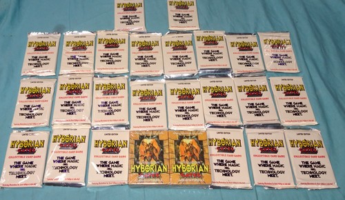 2 Hyborian Gates Card Game Limited Edition Starter Pack & 24 booster ...