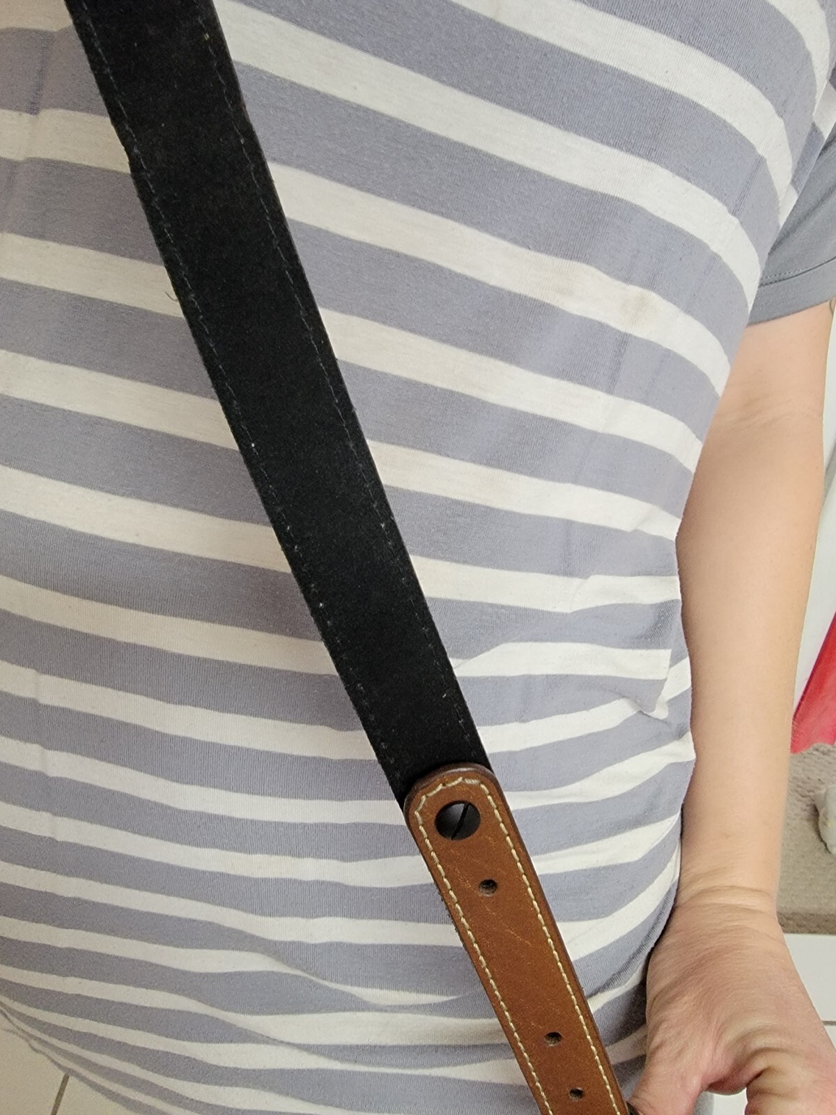 Padded Rifle Firearm Sling with Authentic Rattlesnake skin leather ...