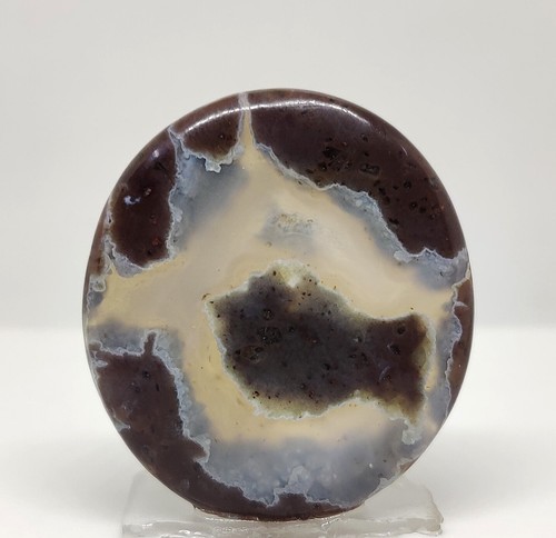 Natural Beautiful Thunder Egg Agate Oval Handmade Loose Gemstone 63 ...